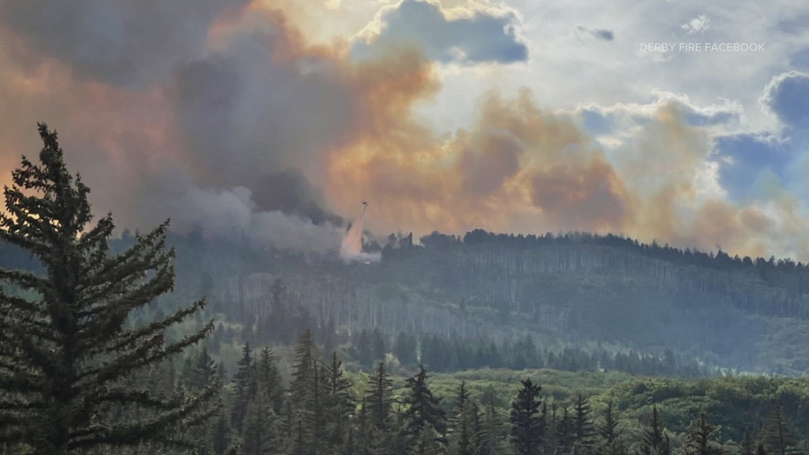 Derby Fire now 62% contained | 9news.com