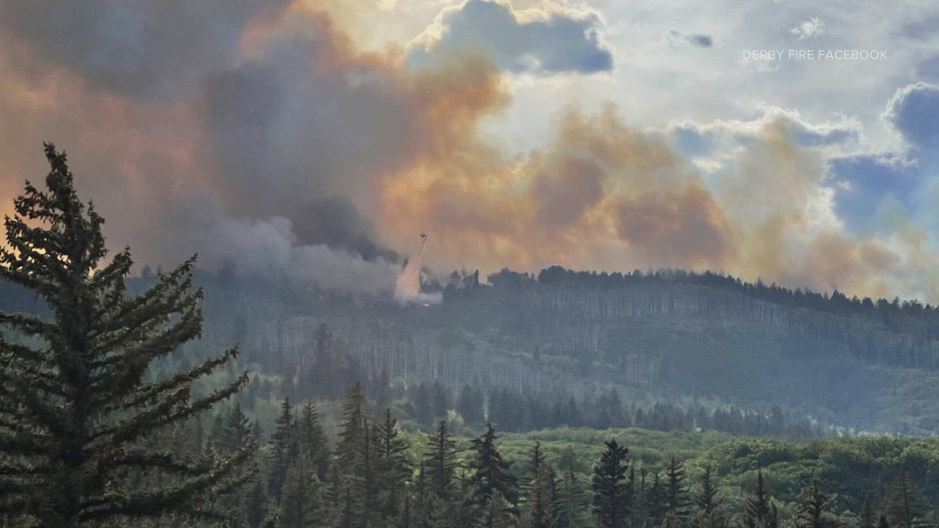 Windy Gap fire burning near Granby | 9news.com