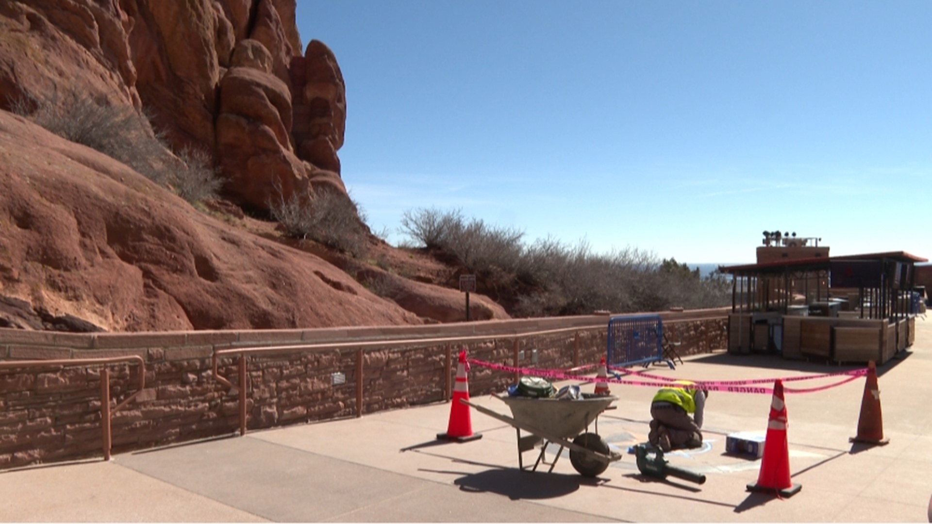 Red Rocks Amphitheater gets upgrades ahead of concert season | 9news.com