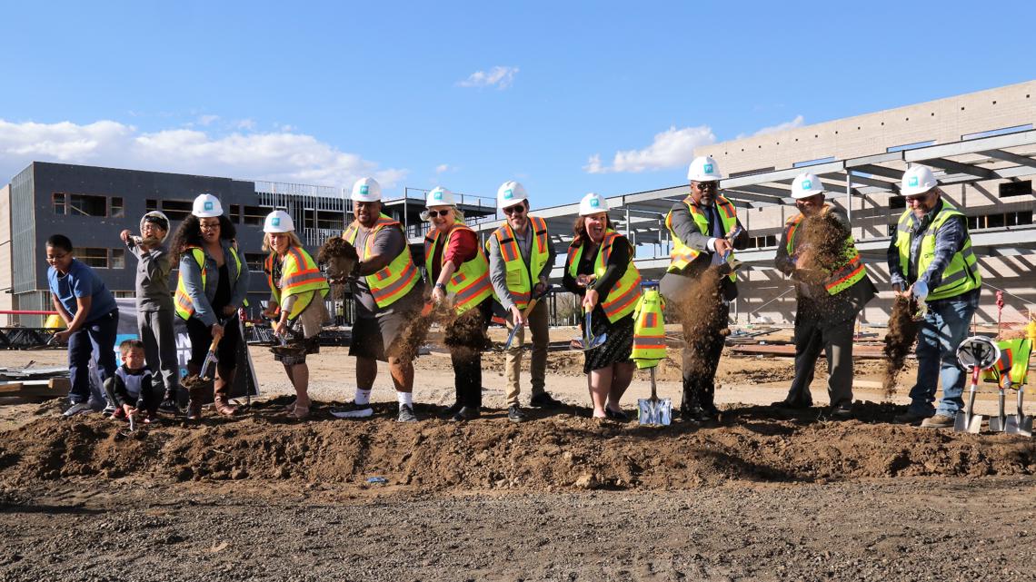 Aurora Public Schools breaks ground on brand new P-8 school | 9news.com
