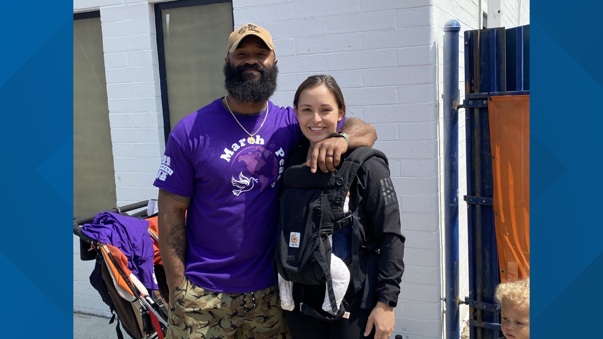 Several Broncos participate in March for Peace | 9news.com