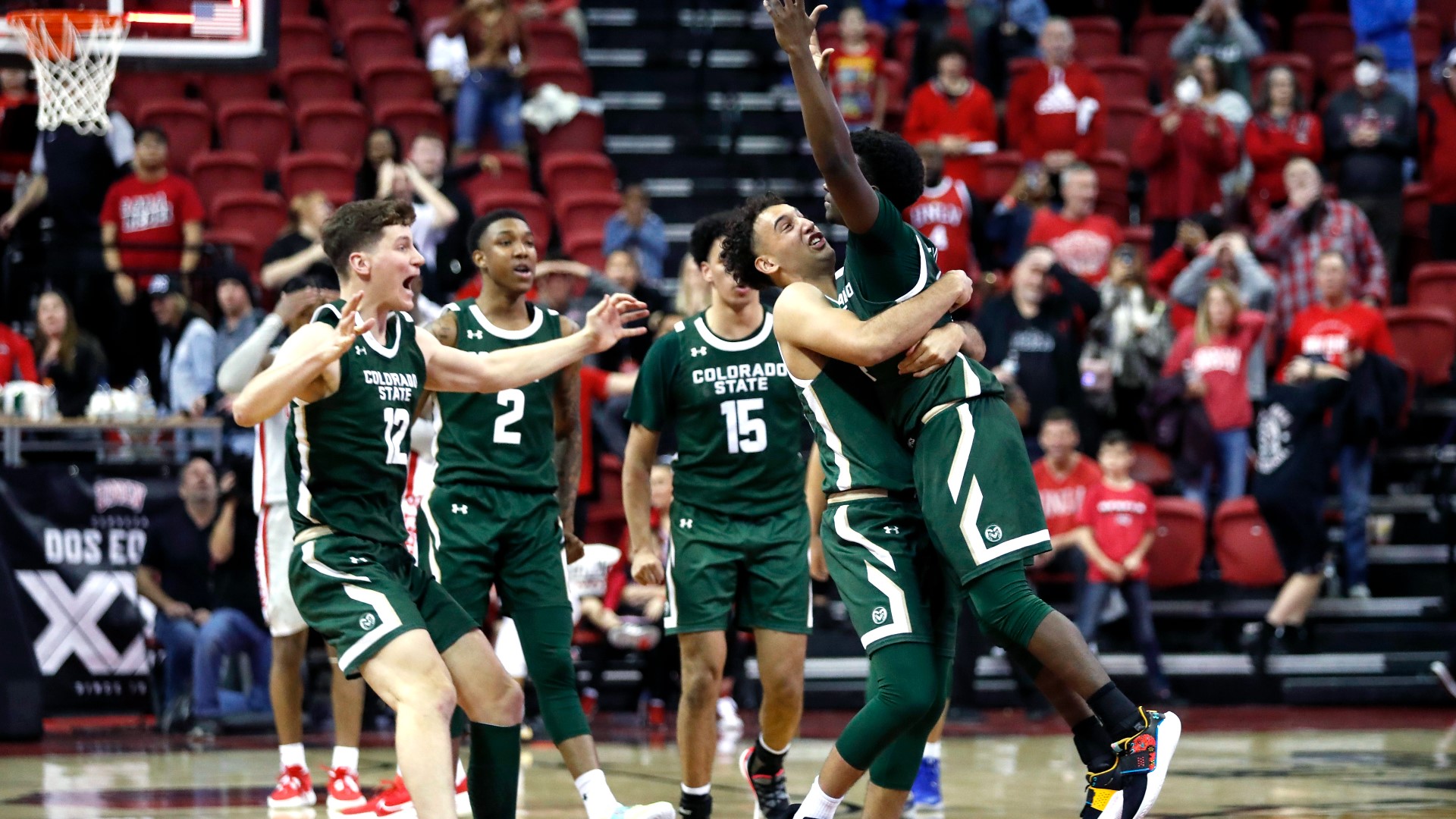 Isaiah Stevens leads CSU men's basketball past UNLV in overtime | 9news.com