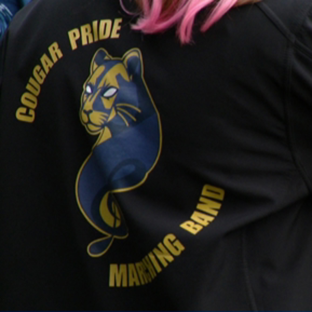 Evergreen students find hope in CU band performance | 9news.com