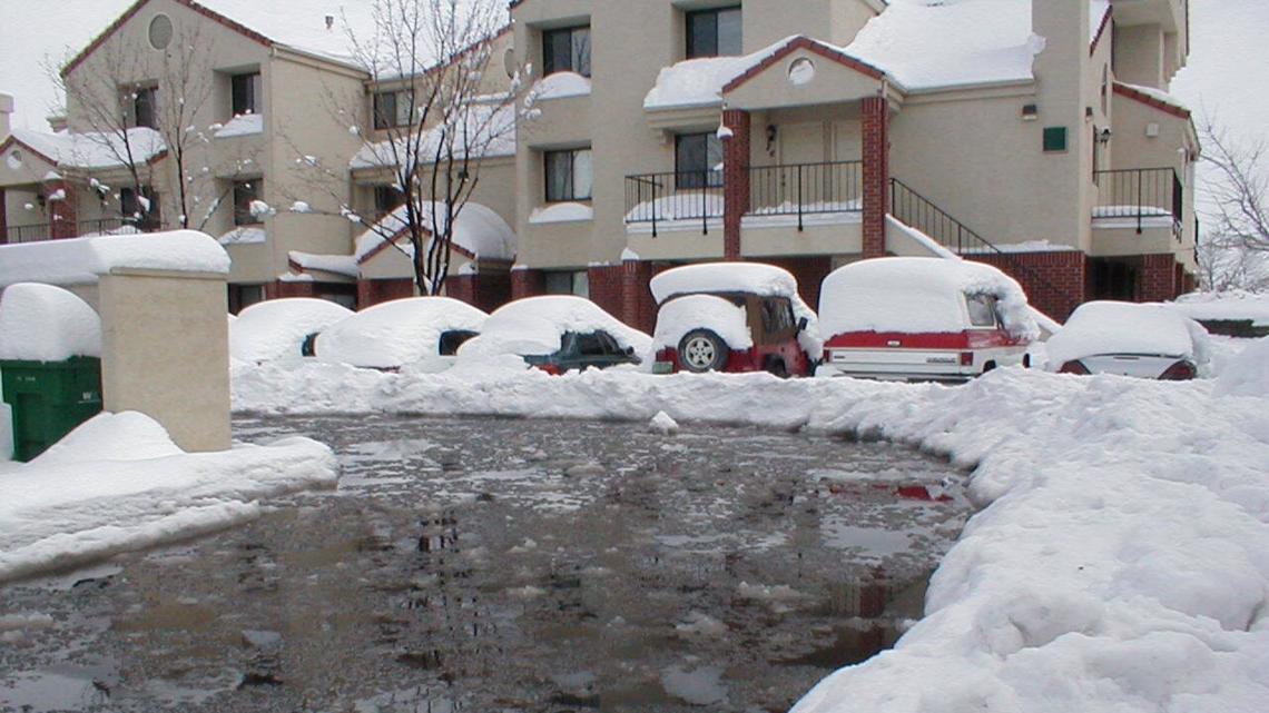 Remembering the March 2003 blizzard that struck Denver, Colorado ...