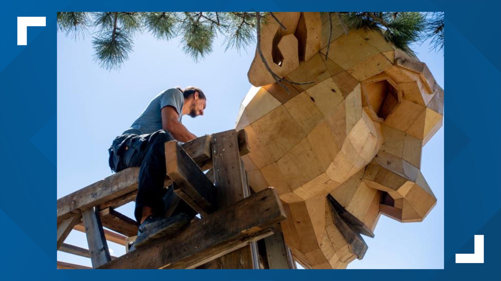 New troll art installation taking place in Colorado | 9news.com