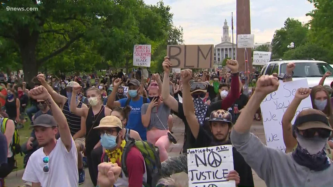 5th day of protests remains largely peaceful in Denver | 9news.com