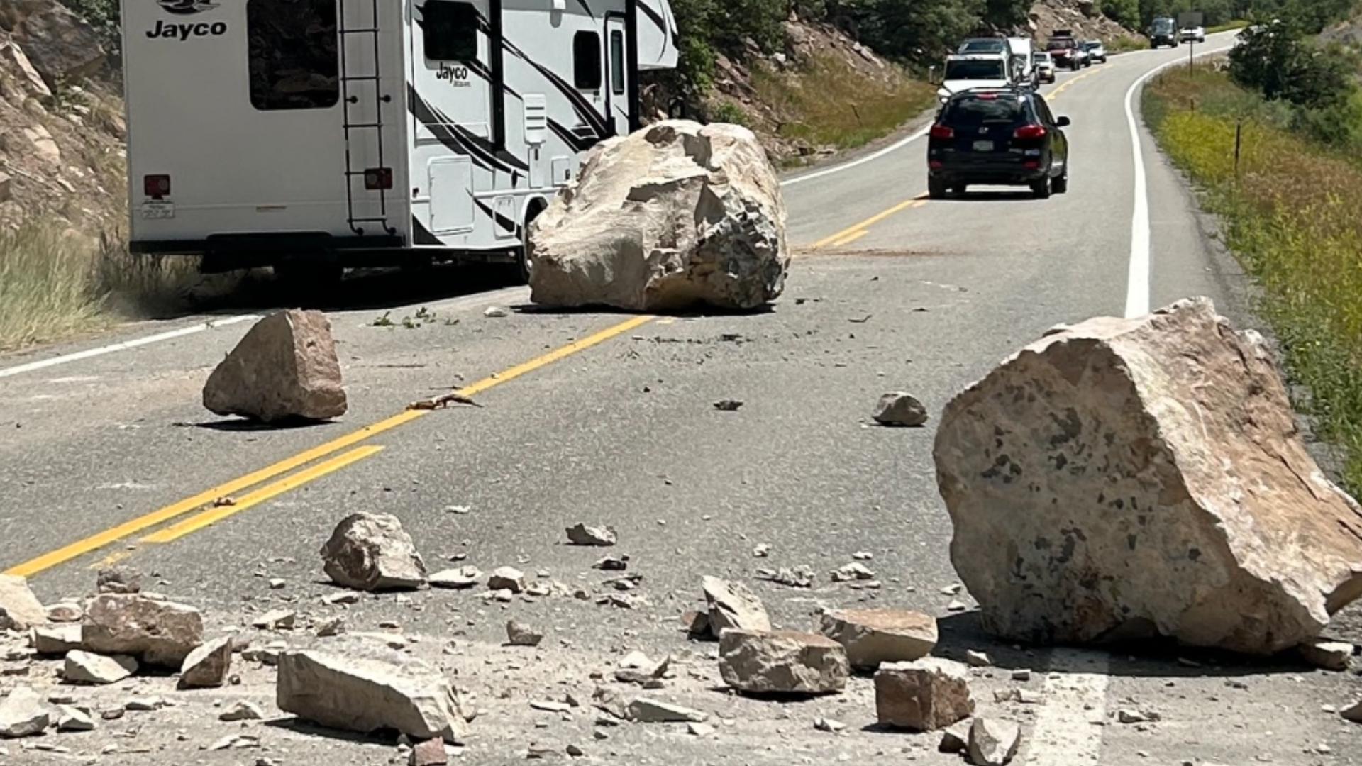 Boulder size of small car sparks viral tweets on Colorado's Highway 145 ...