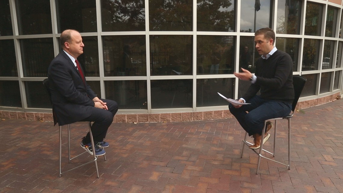 Gov. Polis full interview with Kyle Clark | 9news.com