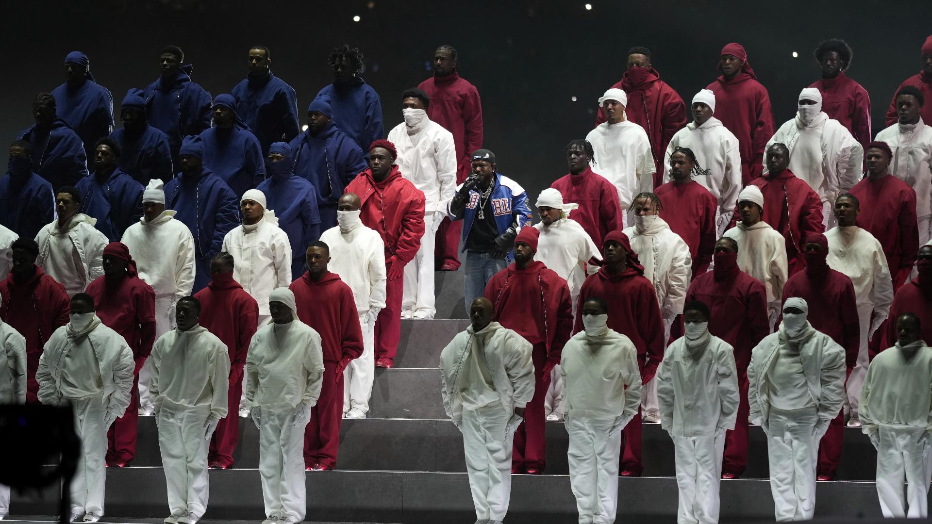 Historical context, symbolism behind Kendrick Lamar's Super Bowl ...