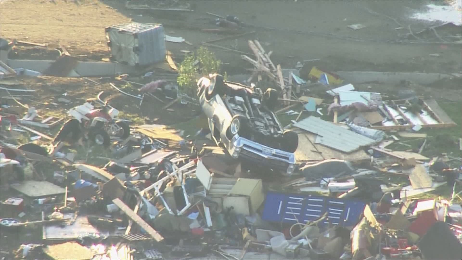 2 homes destroyed after landspout tornado rips Weld County | 9news.com