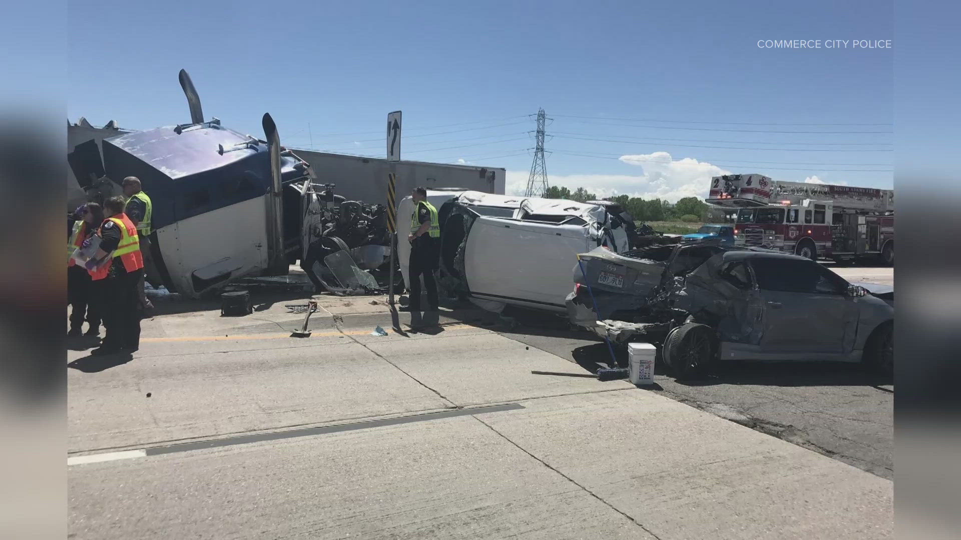 Hit-and-run crash closes Highway 85 | 9news.com