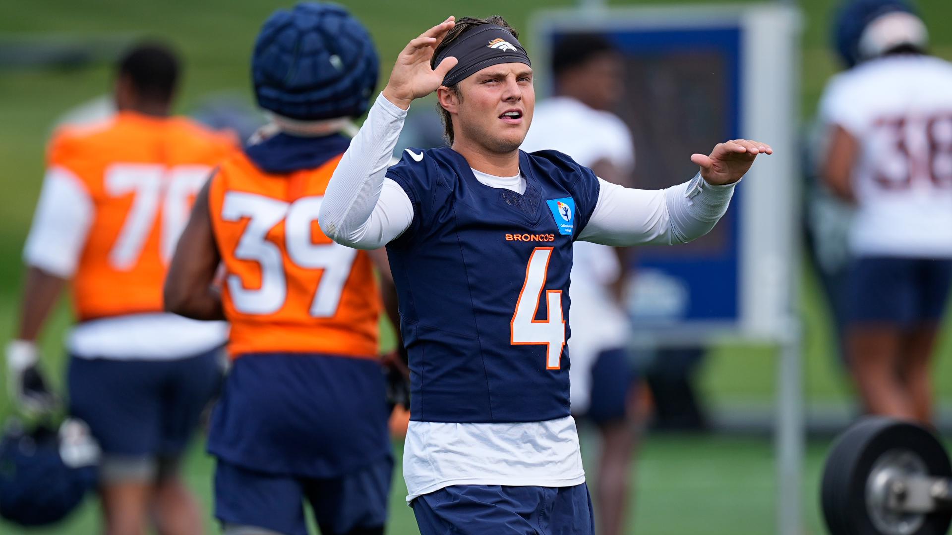 3-man QB battle finishes week 1 of Broncos training camp | 9news.com
