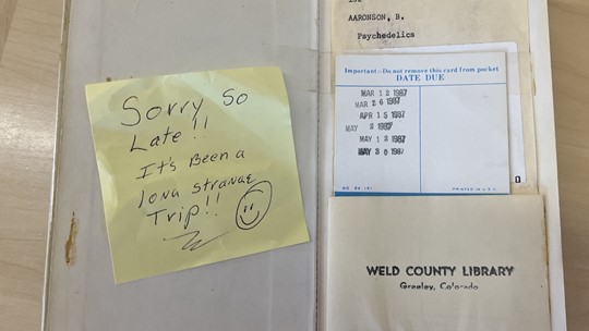 Book returned to Colorado library 37 years overdue | 9news.com