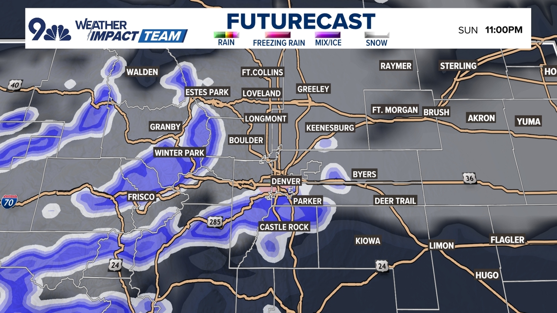 Denver, Colorado, Front Range weather forecast | 9news.com