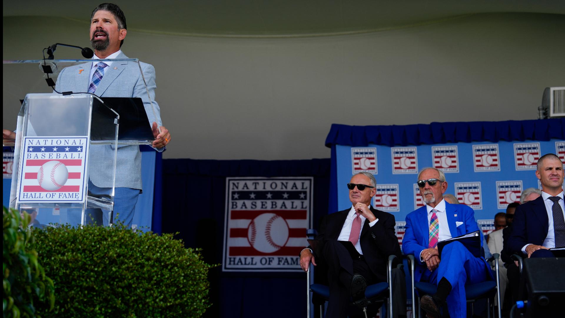 Rockies' Todd Helton inducted into Baseball Hall of Fame | 9news.com
