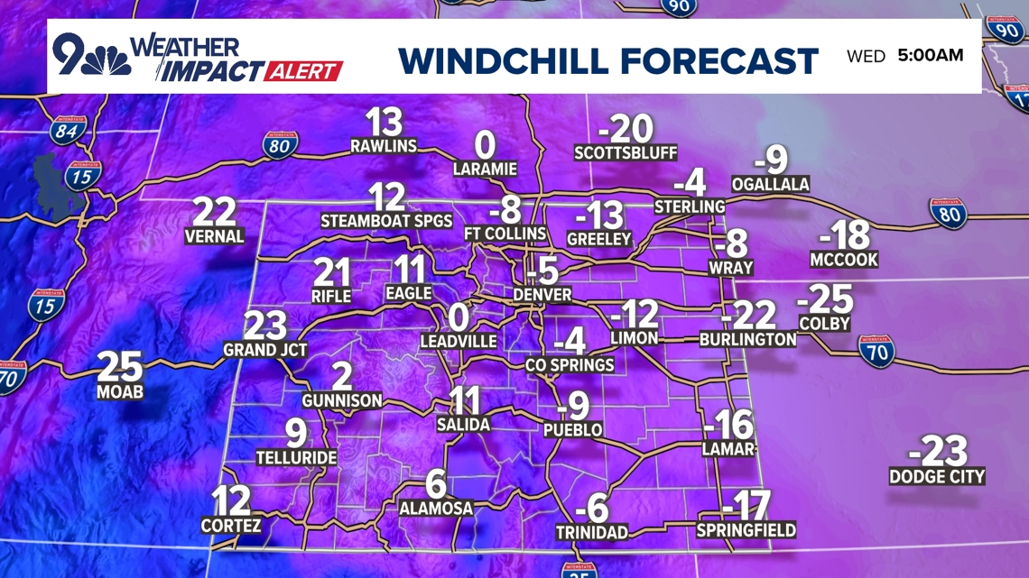 Denver forecast: Near-record cold, more snow for Colorado as chill ...