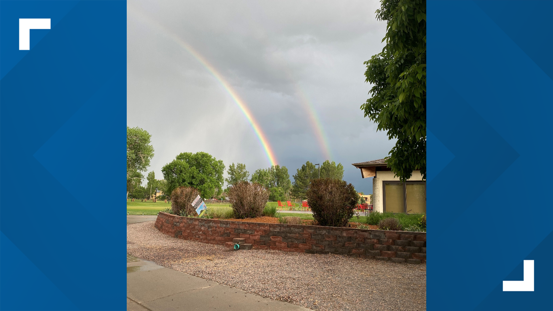 Double rainbows spotted over Denver on Wednesday | 9news.com