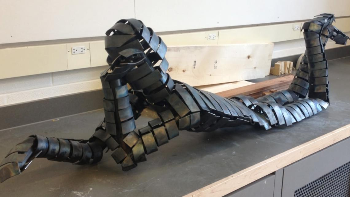 Family heartbroken after beloved sculpture stolen from Congress Park ...
