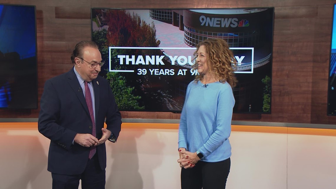 Susie Wargin surprises Gary on his last day at 9NEWS | 9news.com