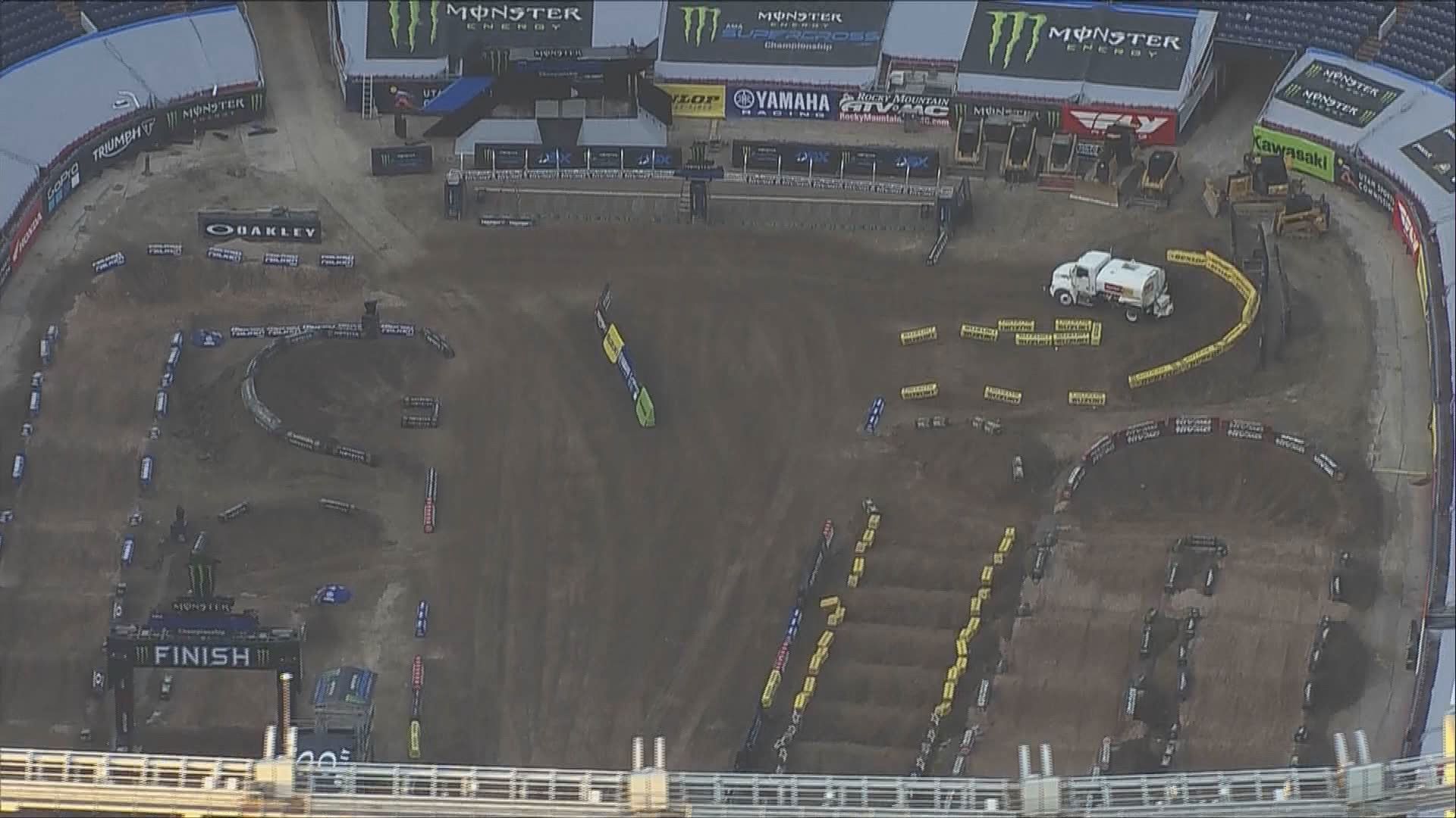 AMA Supercross lights up Denver football stadium on Saturday | 9news.com