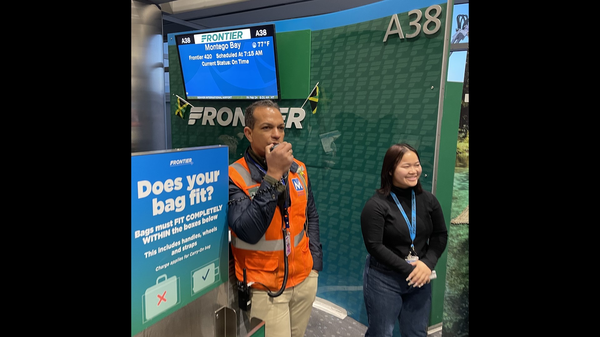 Frontier begins nonstop service from Denver to Montego Bay | 9news.com