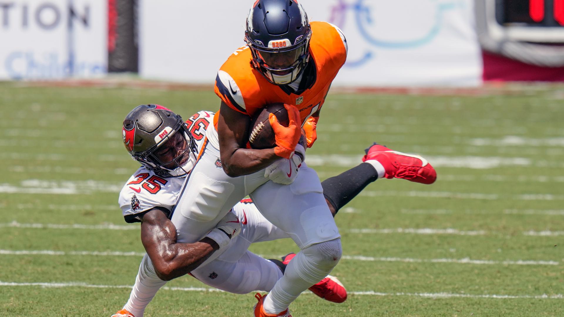Denver Broncos free agent Lil'Jordan Humphrey to sign with Giants ...