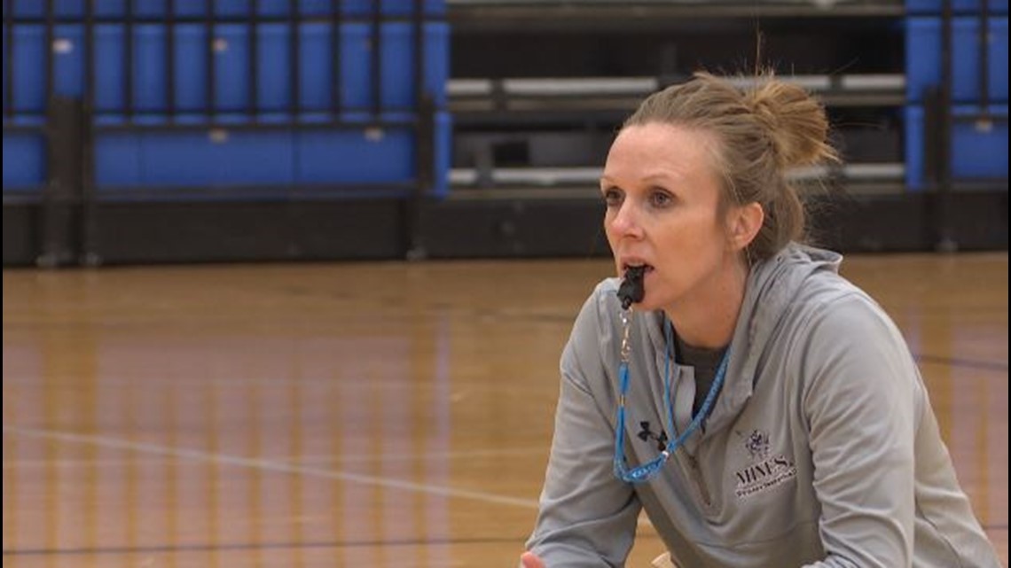 Mines women's basketball coach Brittany Simpson stays driven | 9news.com