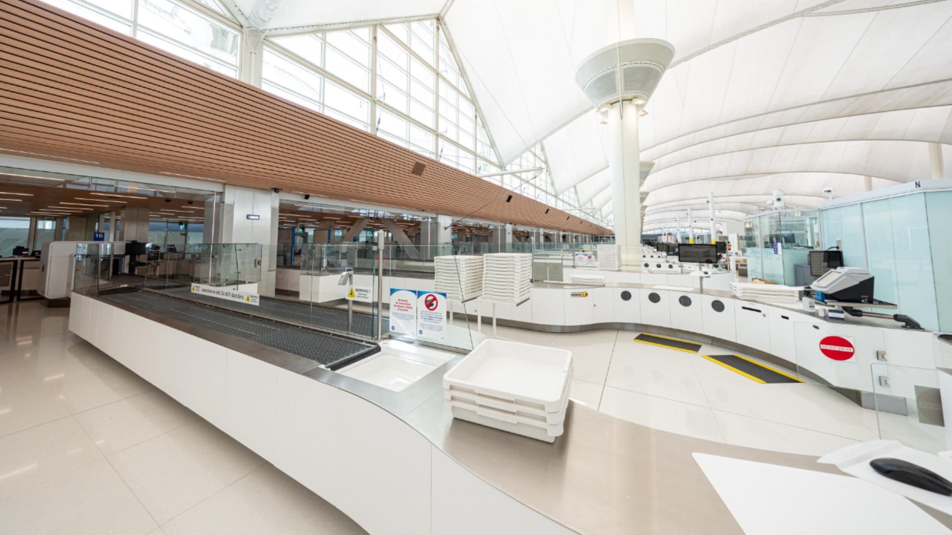 Denver International Airport cutting the ribbon on East Security ...