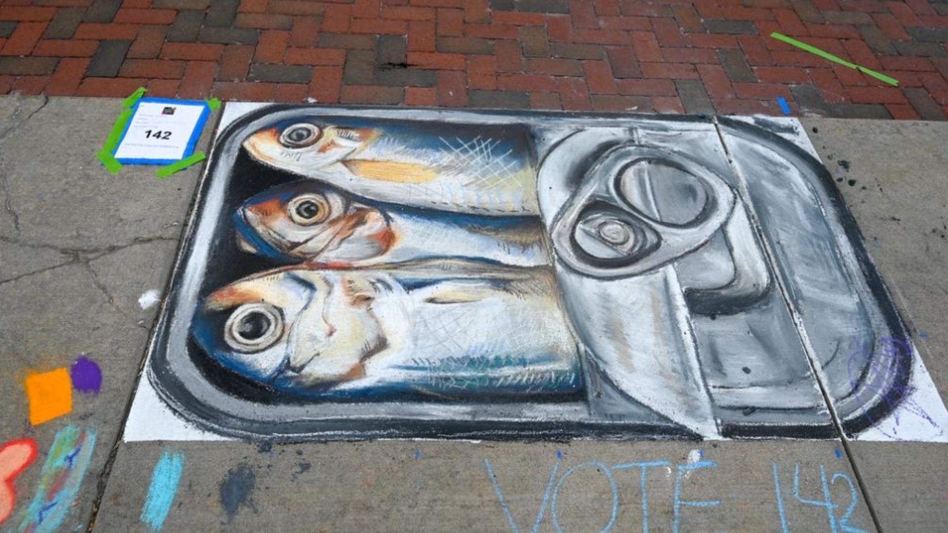 Chalk artists create vibrant murals at SouthGlenn festival | 9news.com