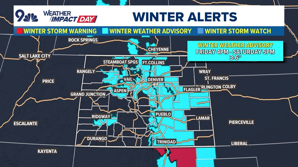 Denver, Colorado, Front Range weather forecast | 9news.com