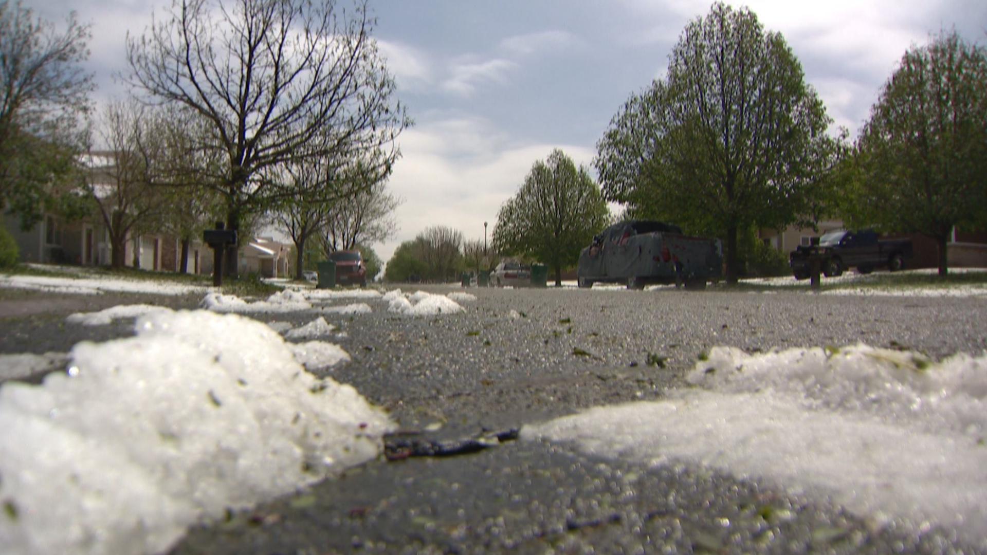 Hail thunderstorm hits Denver metro area Thursday night | 9news.com