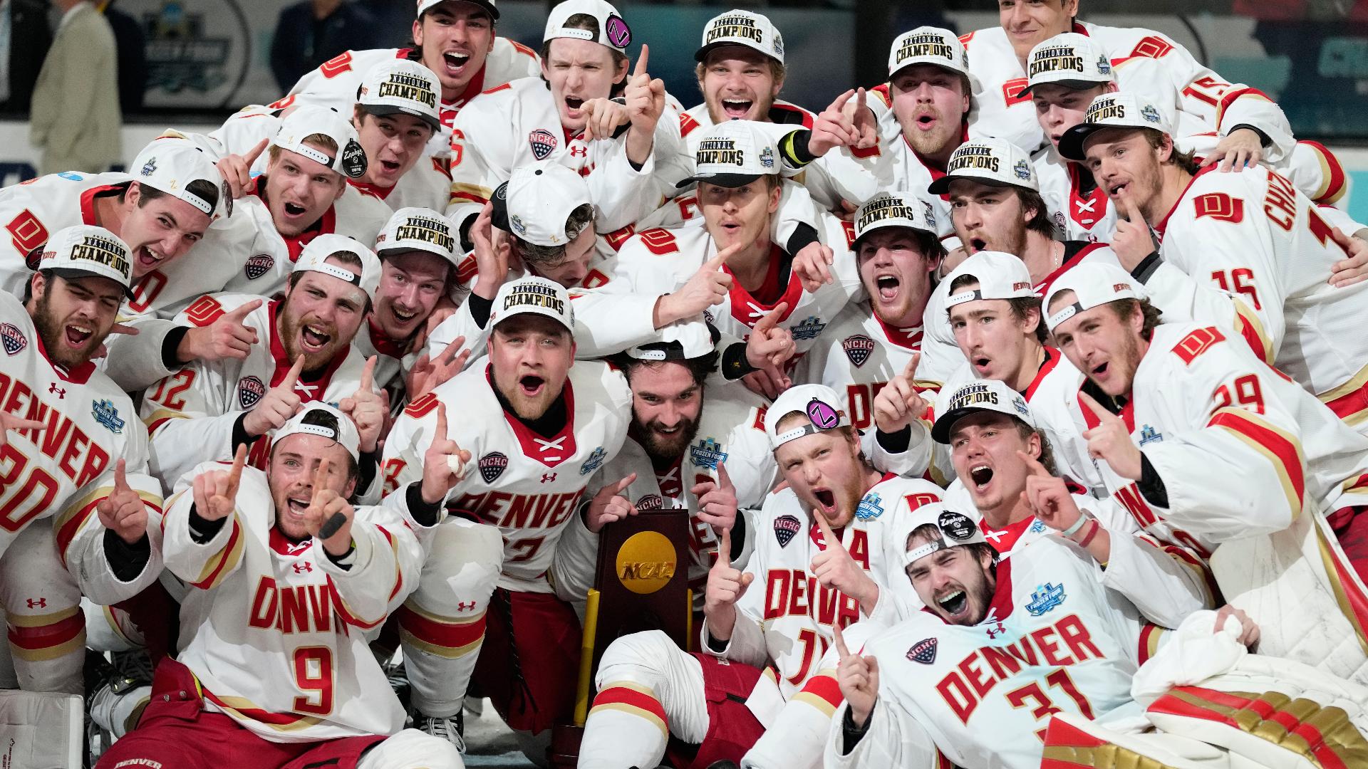 DU defeats Wisconsin to claim Frozen Four championship | 9news.com