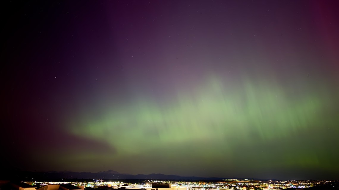 Northern lights drop into Colorado dazzles people | 9news.com
