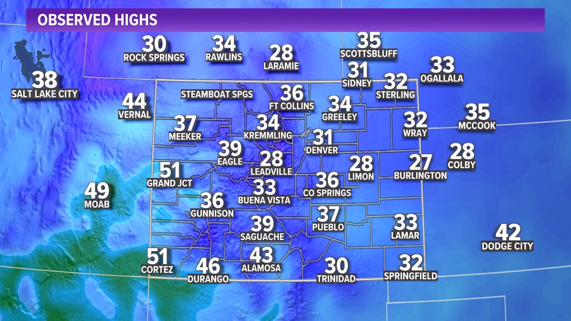 Denver, Colorado, Front Range weather forecast | 9news.com