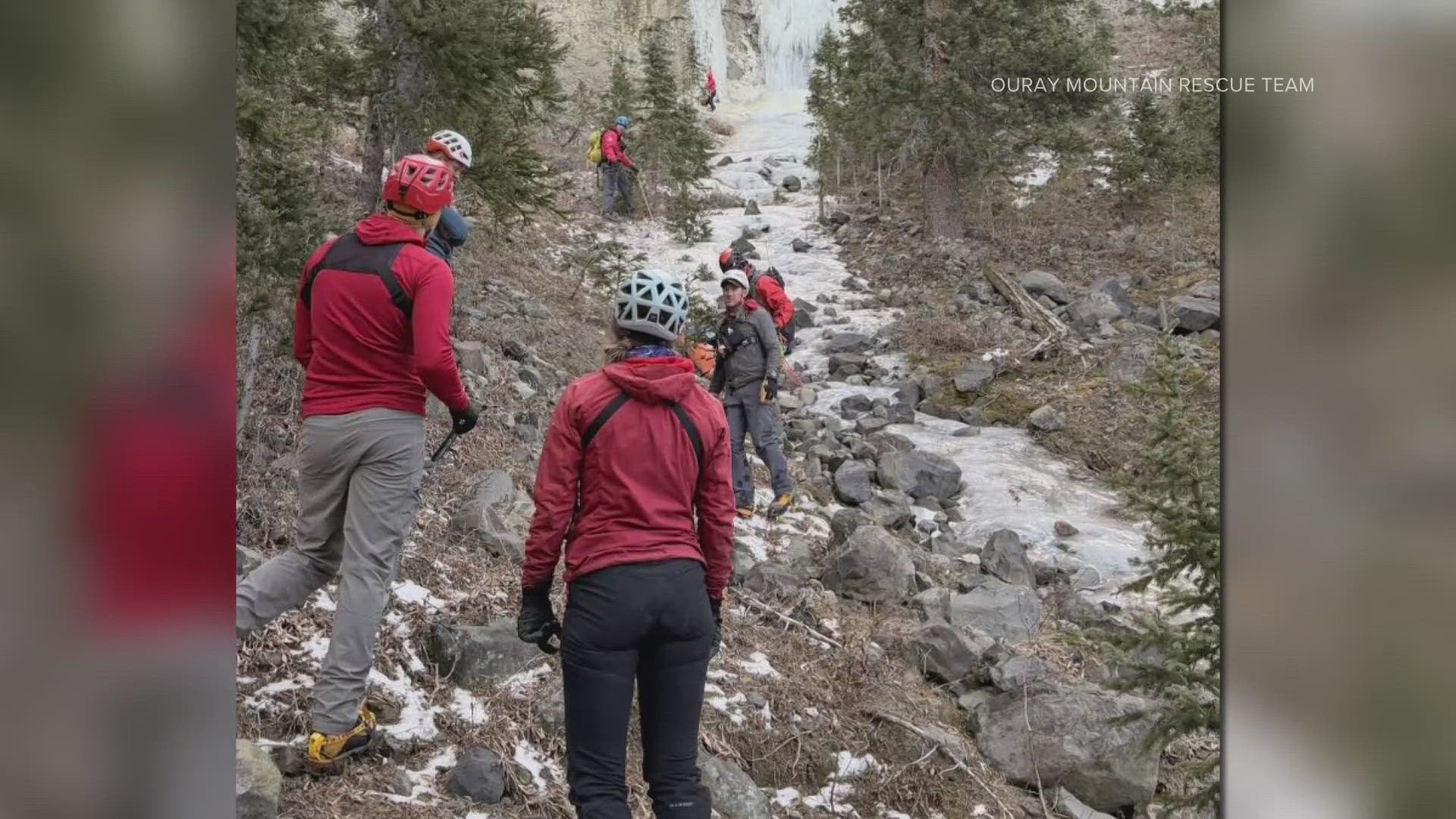 Rescue team recovers ice climber's body near Ouray | 9news.com