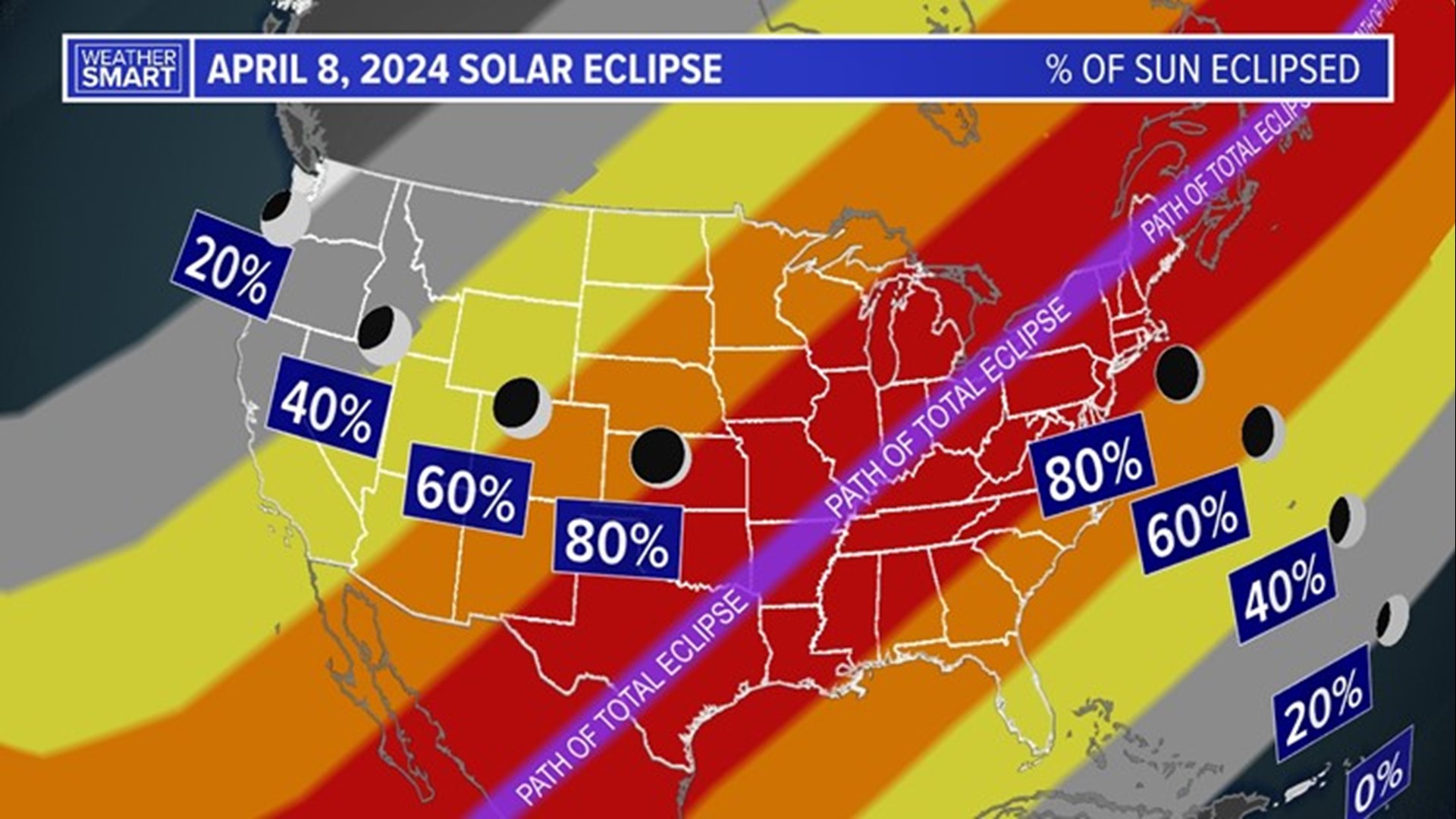 Total solar eclipse 2024: How much totality will Colorado see? | 9news.com