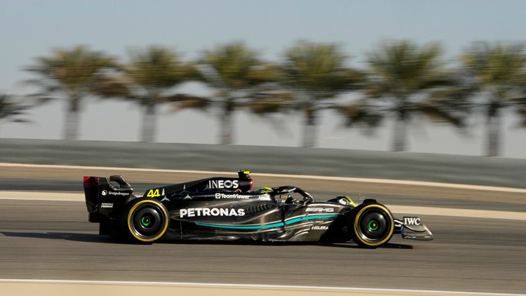 Broncos co-owner Lewis Hamilton arrives in Maranello for his 1st day at ...