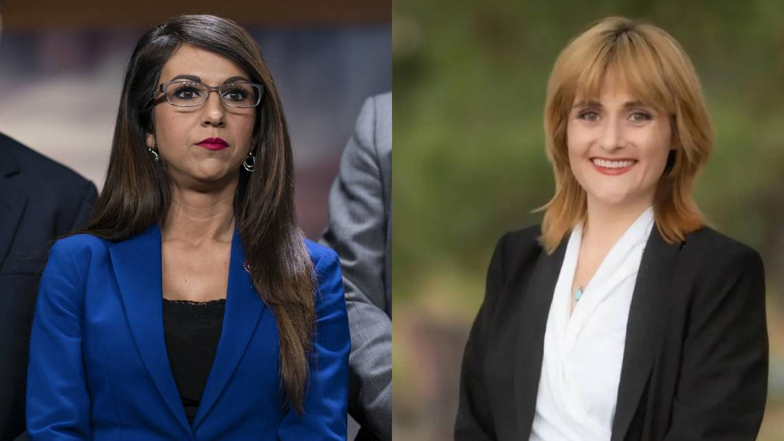 Lauren Boebert, Trisha Calvarese face off in first CD4 debate | 9news.com Lauren Boebert, Trisha Calvarese face off in first CD4 debate | 9news.com