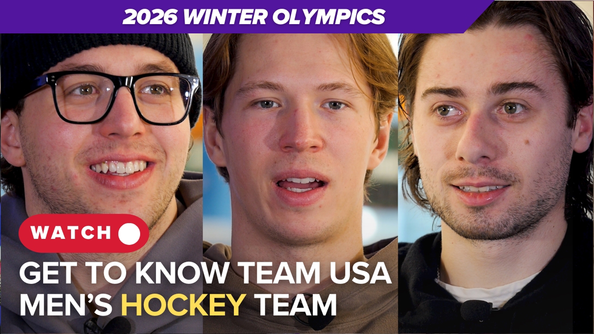 Inside Team USA Hockey’s road to 2026 Winter Olympics | FULL INTERVIEWS ...