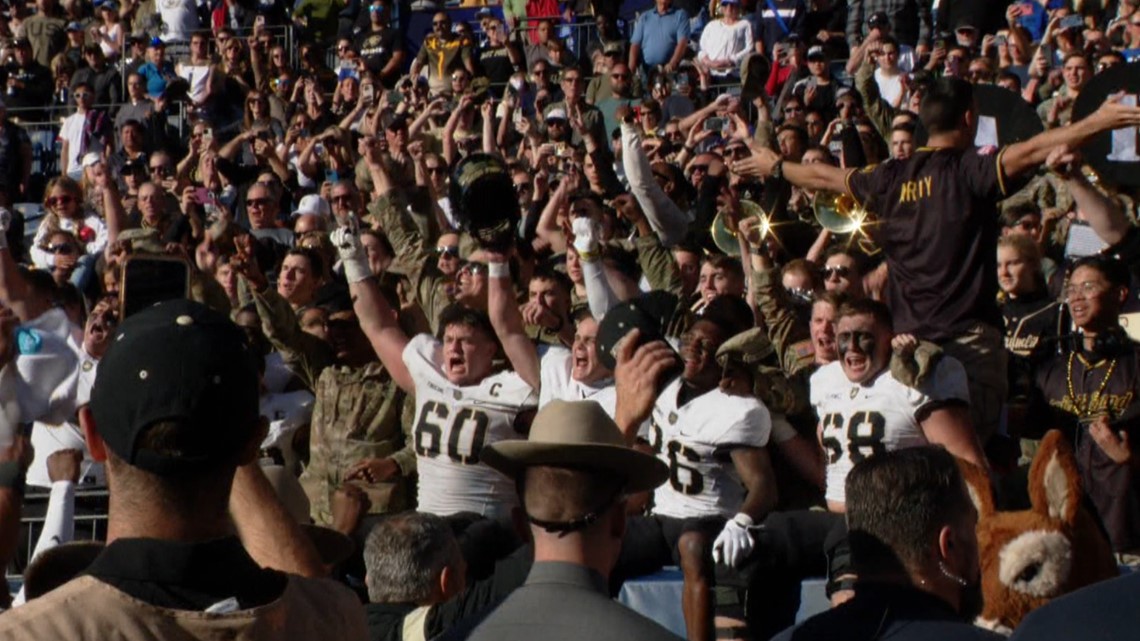 Army football upsets Air Force, deals Falcons first loss of season ...