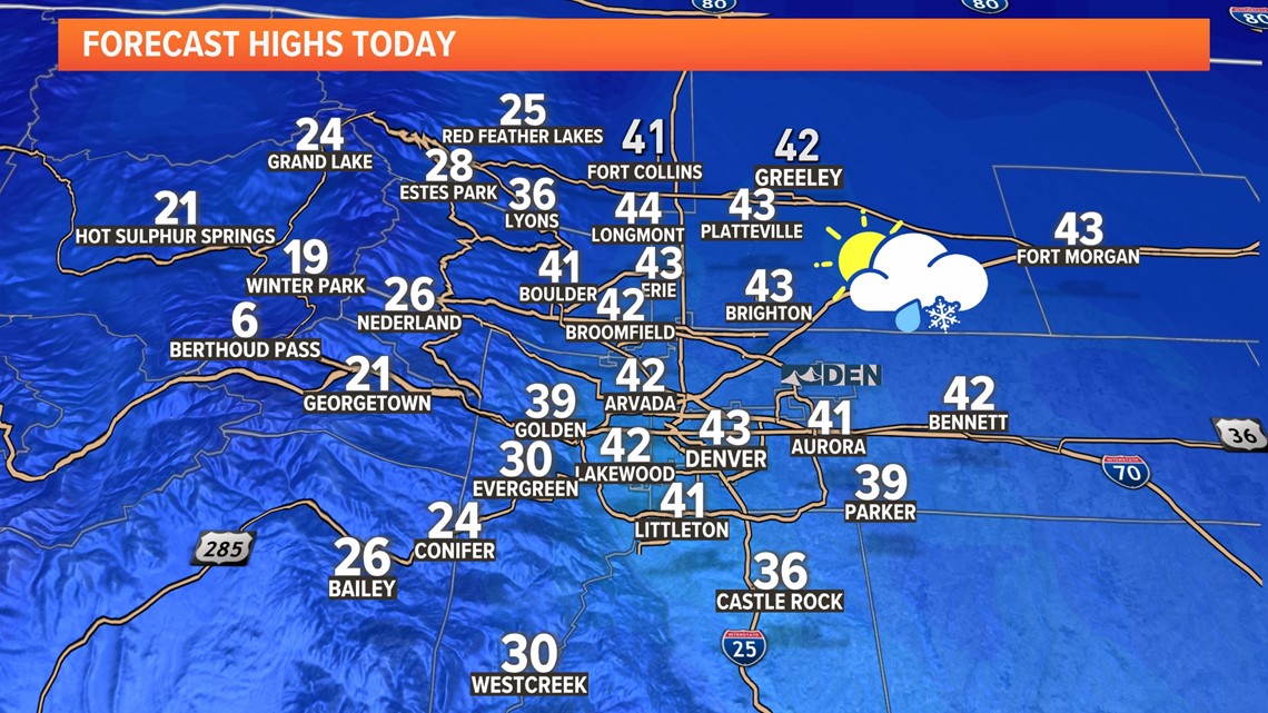 Denver sets new April 5 record low temperature | 9news.com