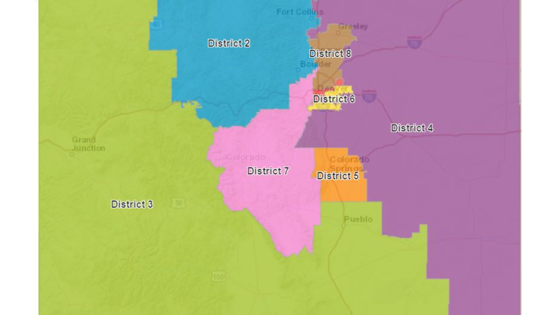 Final Colorado Congressional map gets commission approval | 9news.com