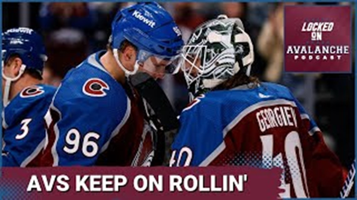 Avalanche blank Golden Knights, push win streak to six games | Locked ...