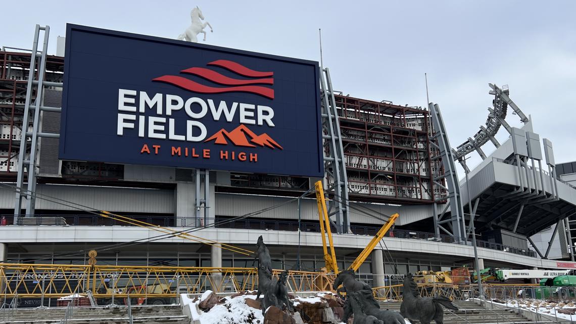 Denver Broncos begin $100M stadium upgrades, scoreboard projects ...