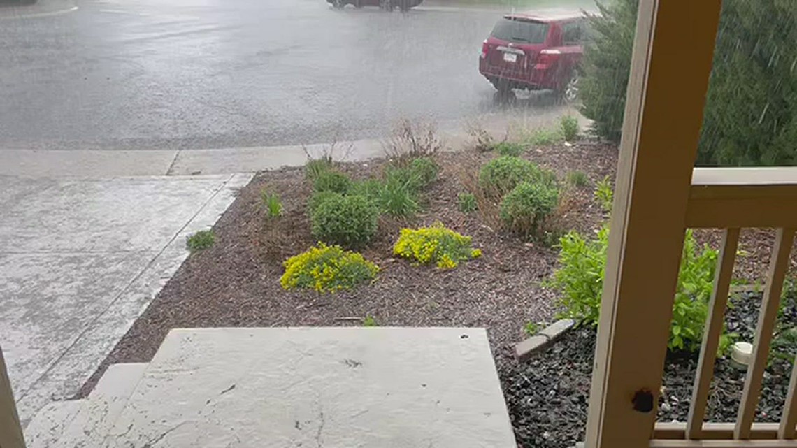 Denver weather: Rain totals from Thursday | 9news.com