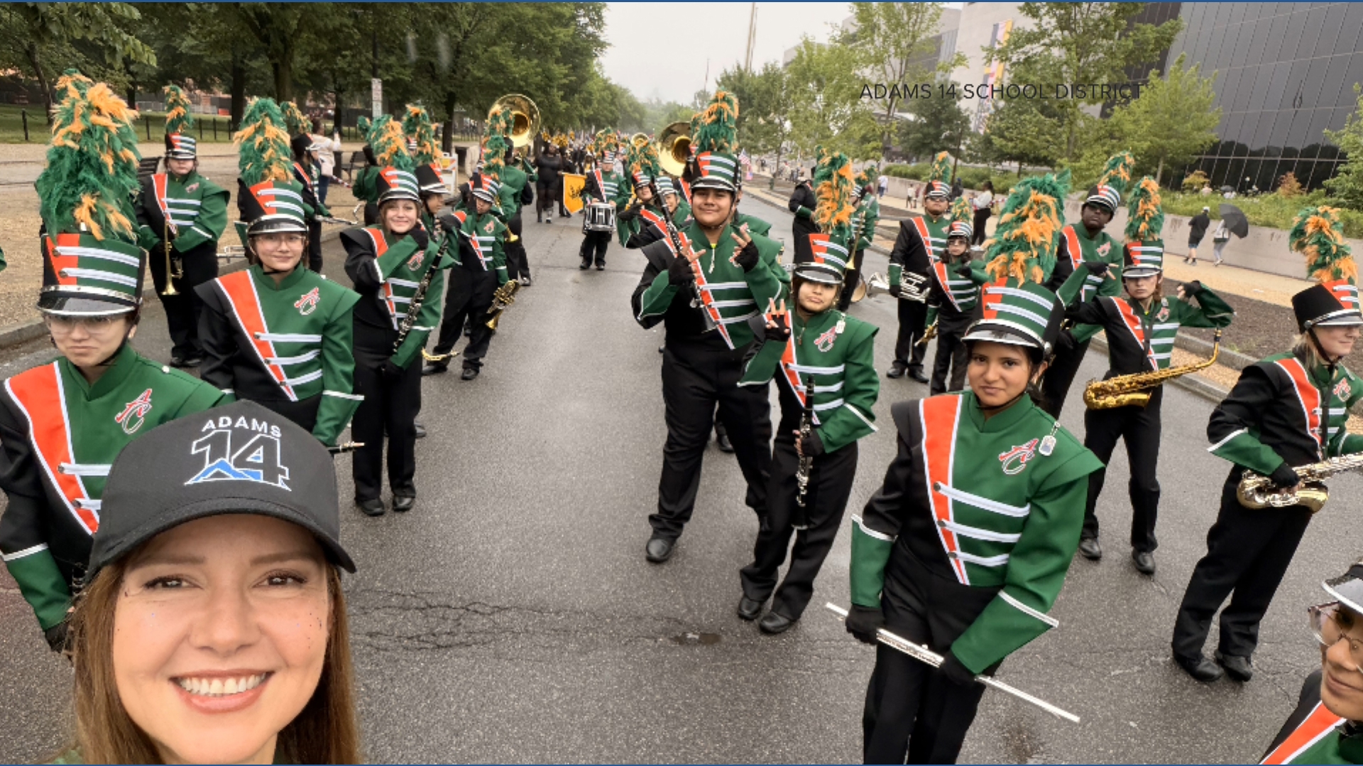 Adams 14 marching band carries names of 6,137 Colorado fallen veterans ...