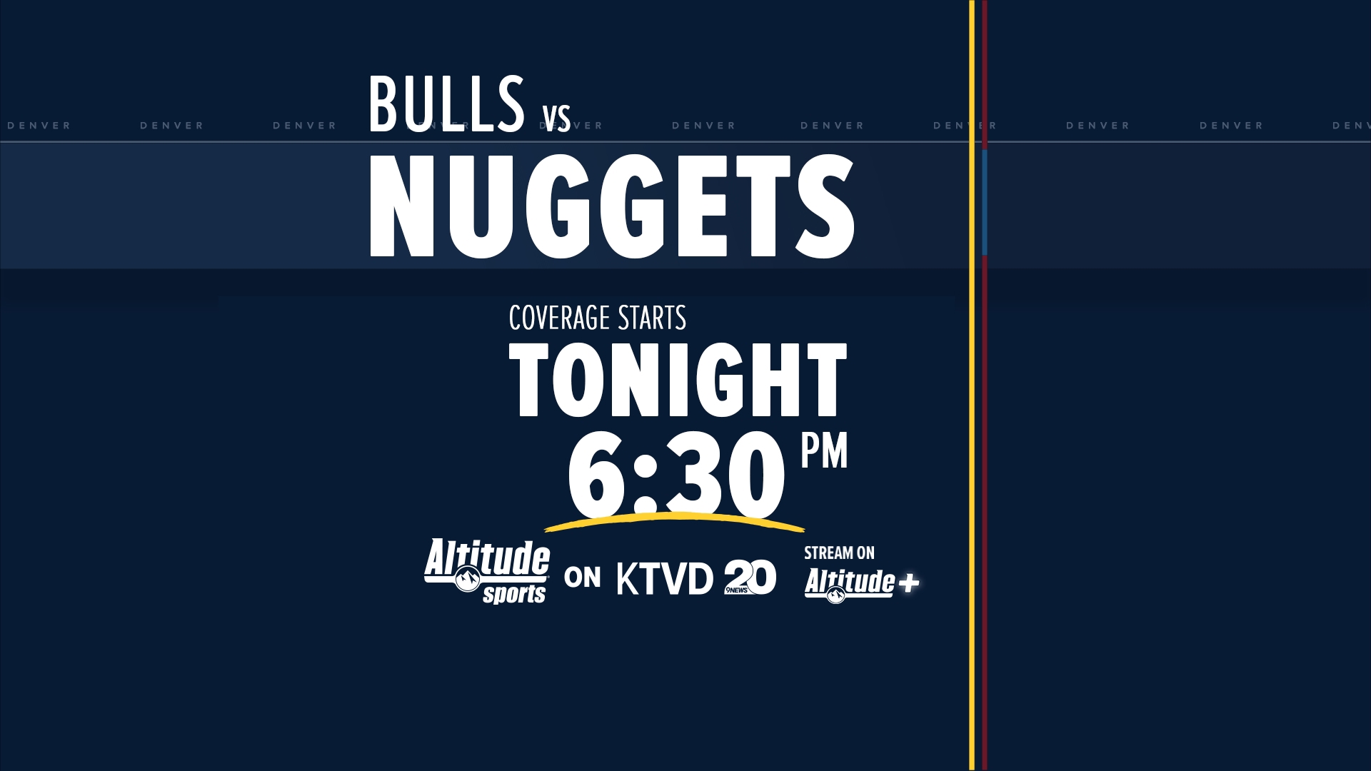 How to watch Chicago Bulls at Denver Nuggets for free in Colorado | 9news.com