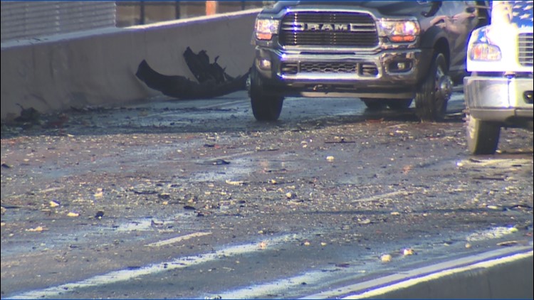 100-vehicle crash snarls morning commute in Denver Friday morning ...