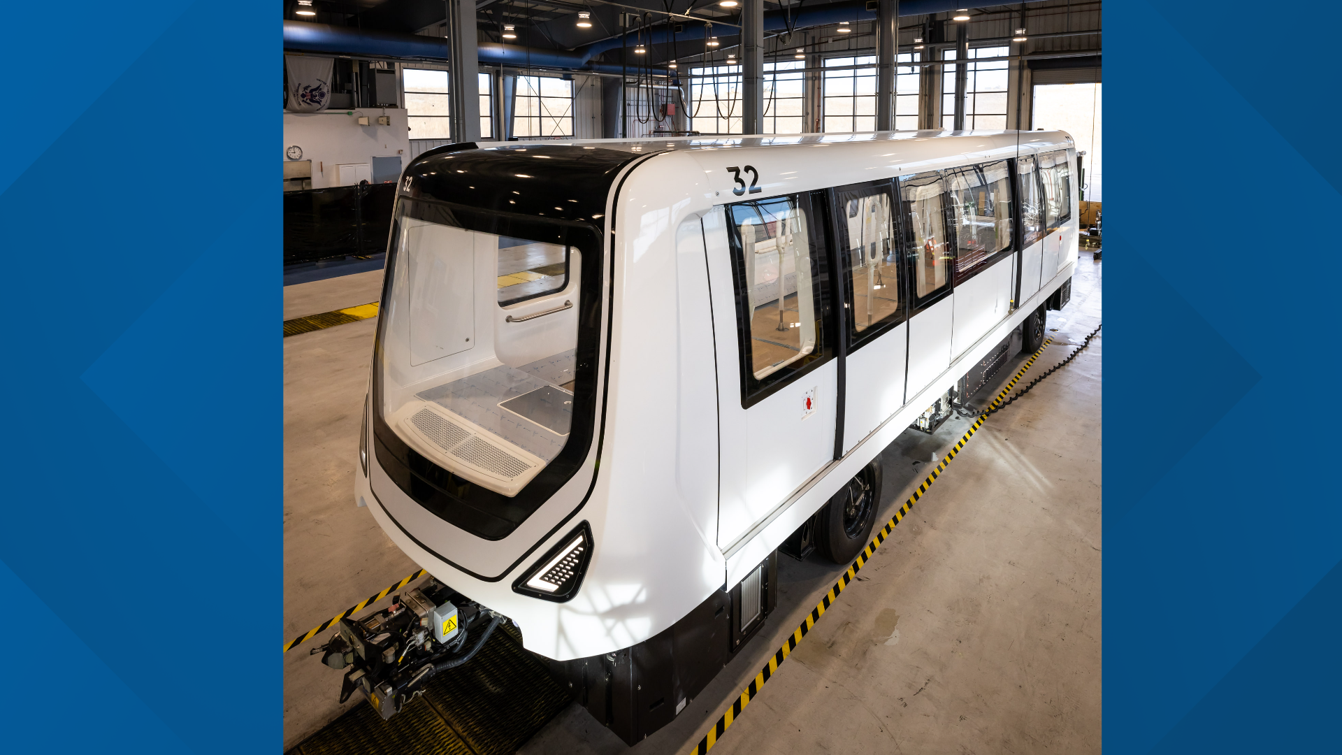 New train cars unveiled at Denver International Airport | 9news.com