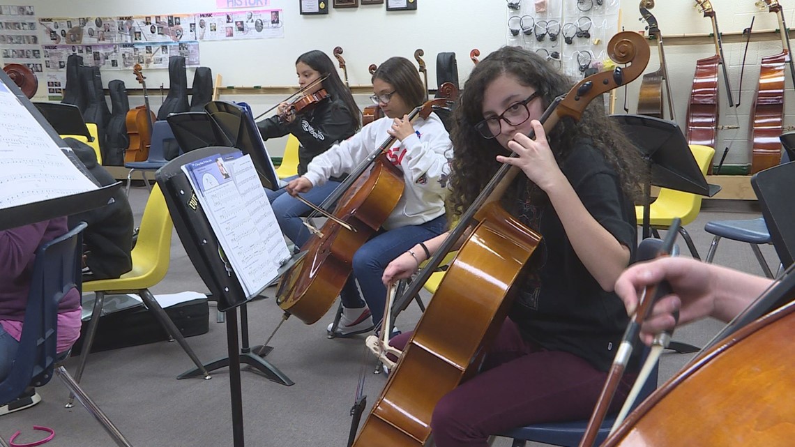 How an instrument drive helped bring passion back to a local middle ...
